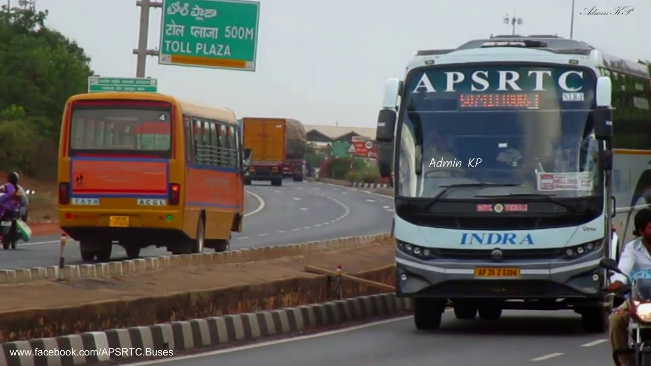 BENGALURU TO NELLORE APSRTC INDRA DAY SERVICE| PRAKASH VEGA ASHOK ...