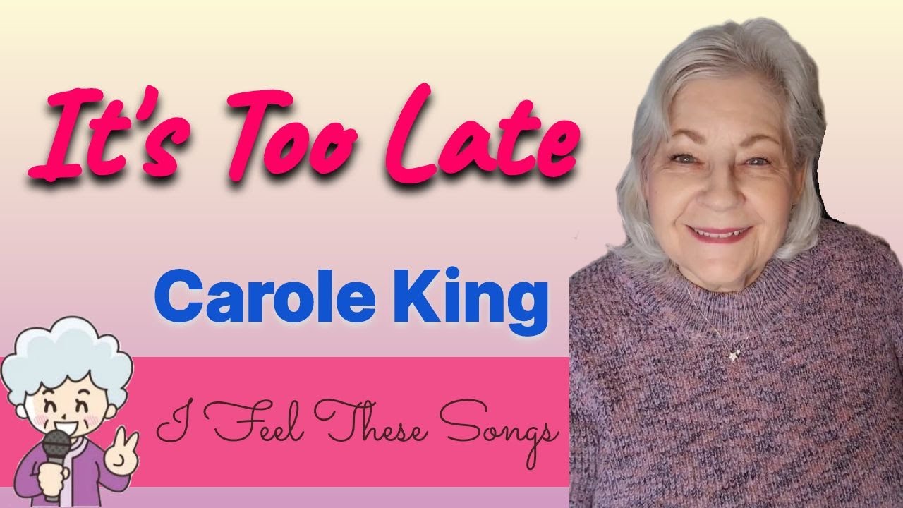 It's Too Late - Carole King #caroleking #tapestry #70s #70shits # ...