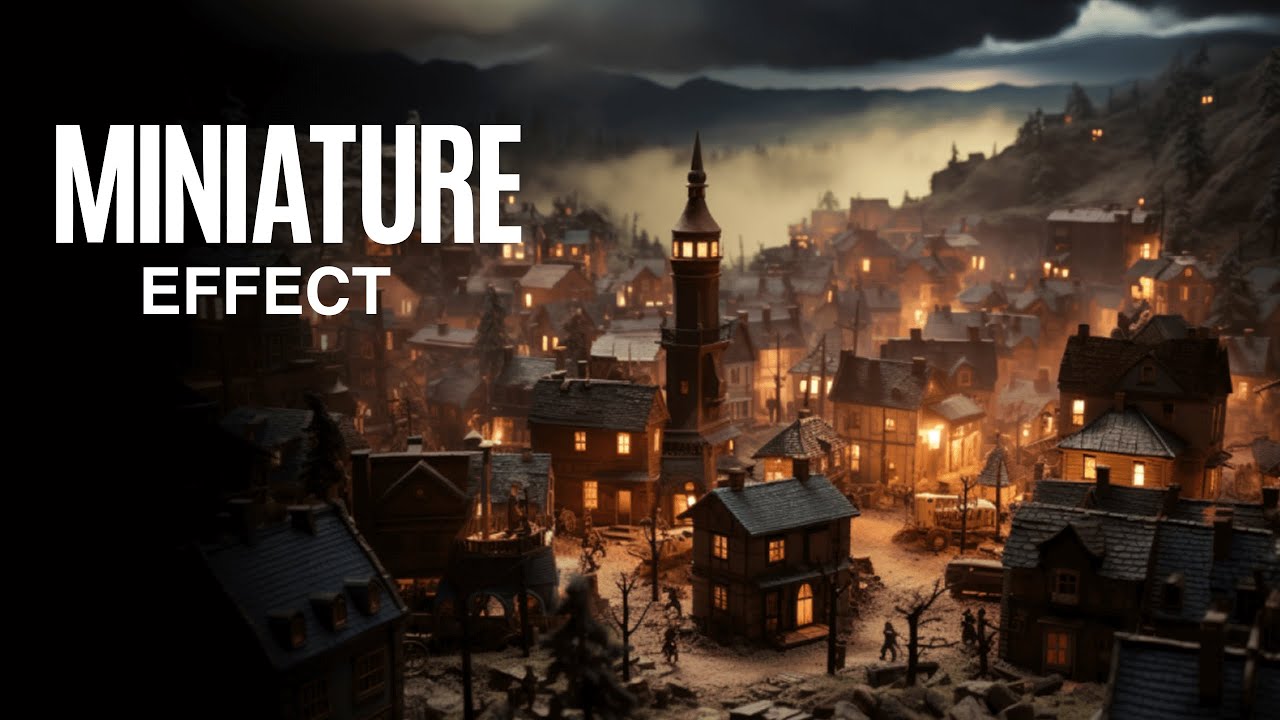 THE MINIATURE EFFECT: USING MINIATURE MODELS IN FILM TO CREATE THE ...