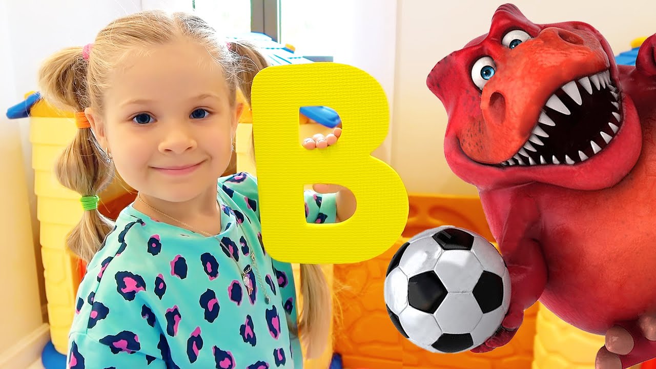ABC Song - Learn English Alphabet for Children with Diana - YouTube