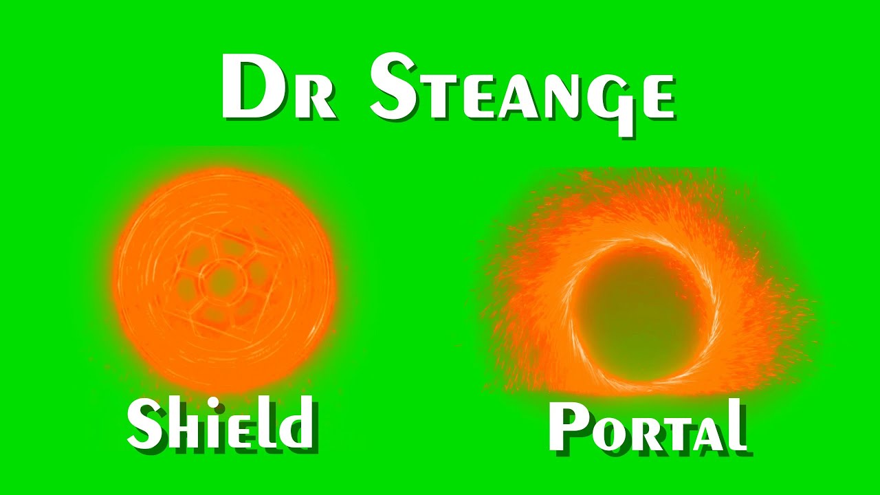 Green screen Dr Strange portal effect | Portal & Shield Effect | Green ...