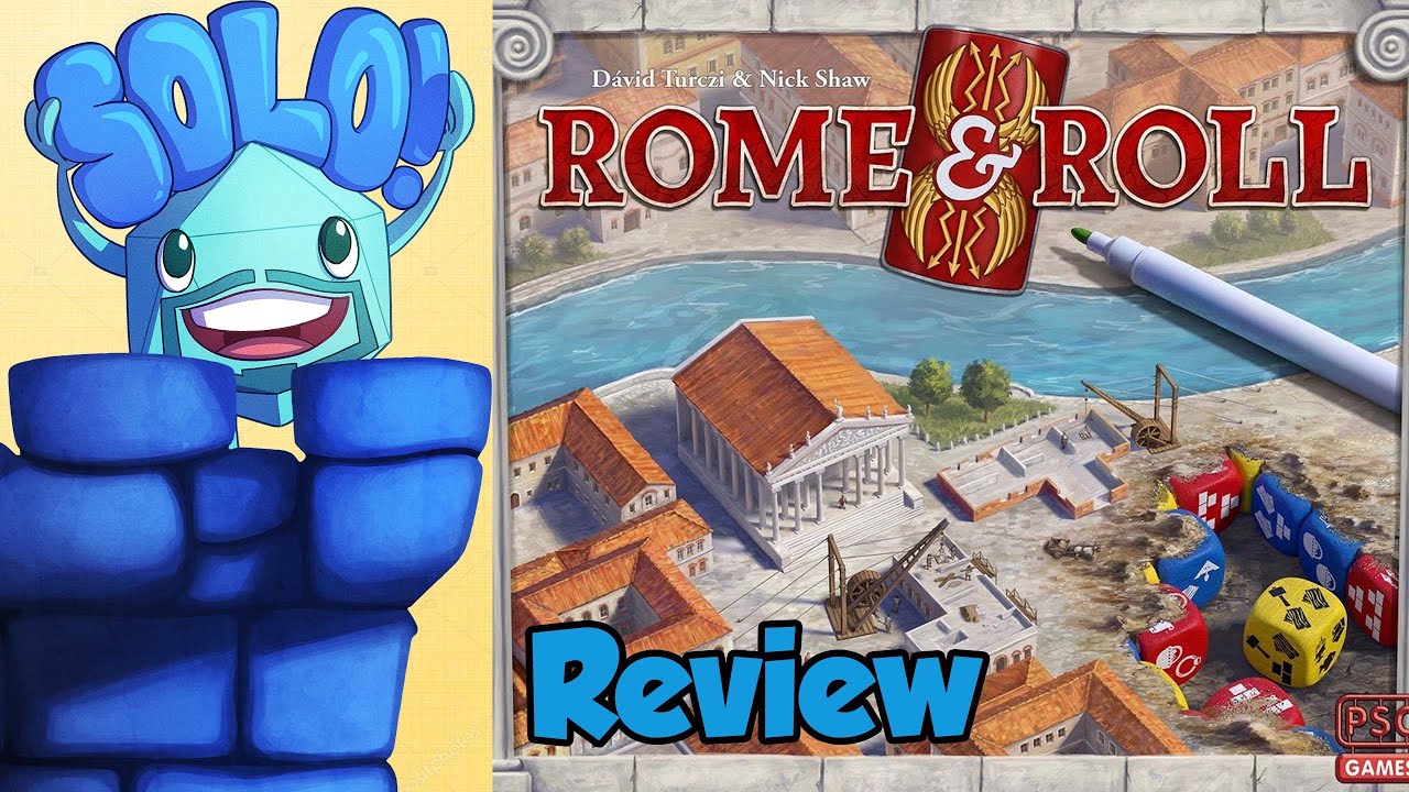 Rome & Roll Solo Mode Review - with Mike DiLisio - YouTube