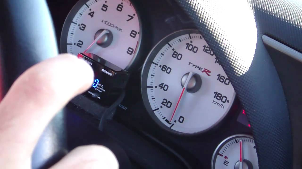 INTEGRA TYPE R(DC5) 0-200m Acceleration - YouTube