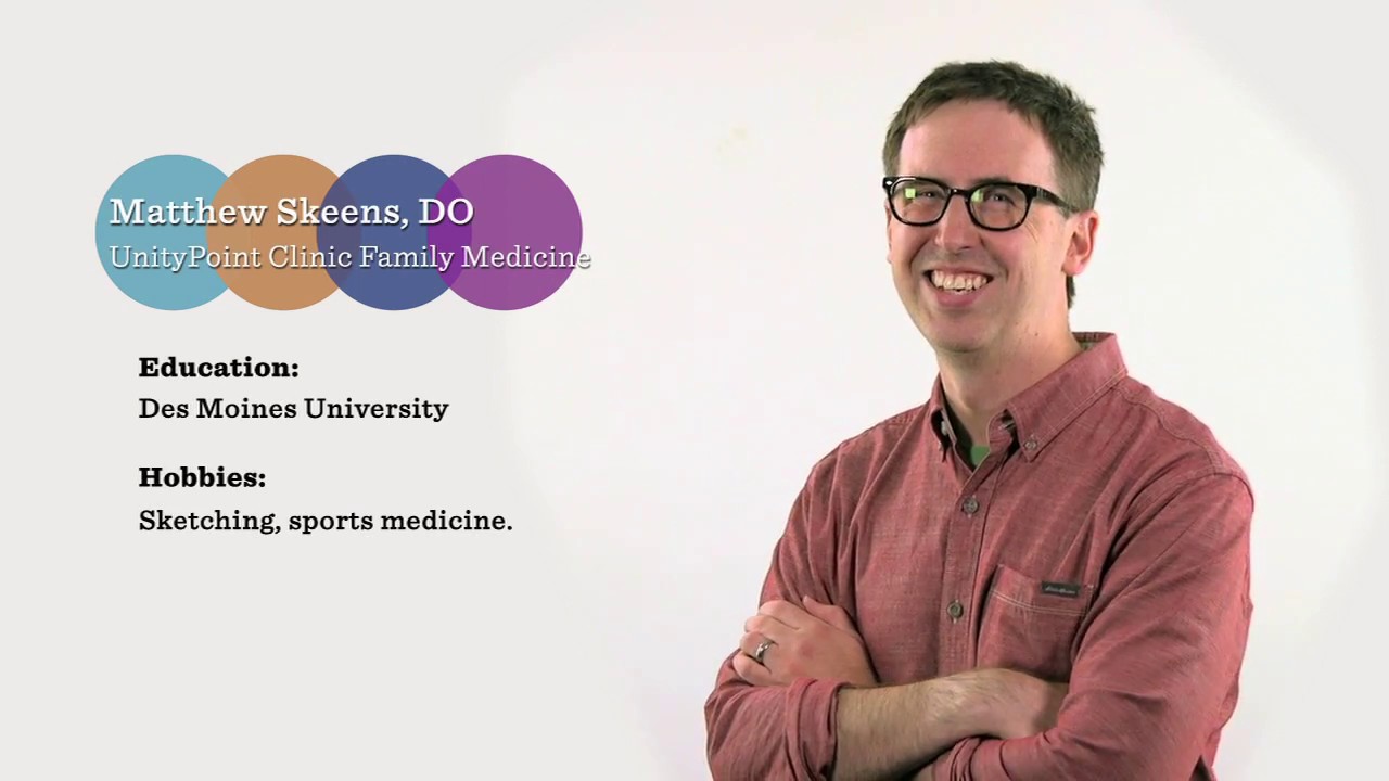 Matt Skeens, DO at UnityPoint Clinic Family Medicine – Prairie Parkway ...