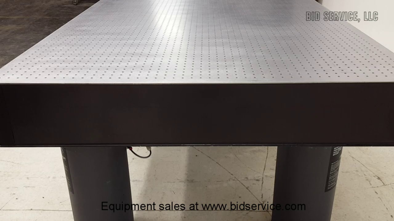 Newport Research Series Plus Optical Table #60180 - YouTube