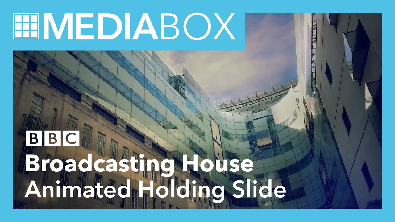 BBC Broadcasting House: Animated Holding Slide - YouTube