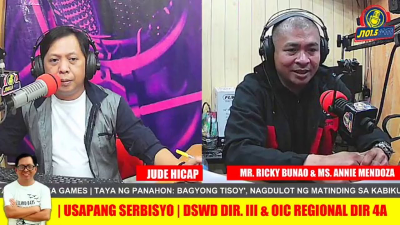 DSWD 4A DRRM Programs by Ricky Bunao - YouTube