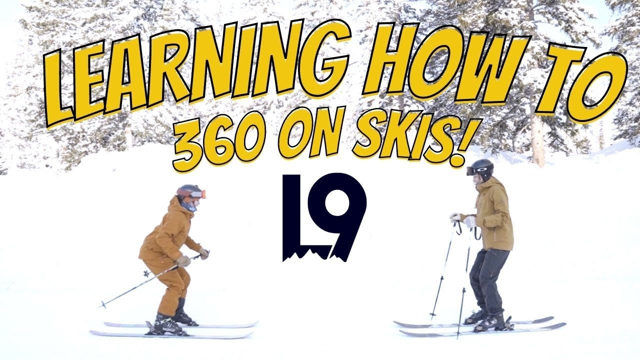 Learning How TO 360 on Skis With Level 9! - YouTube