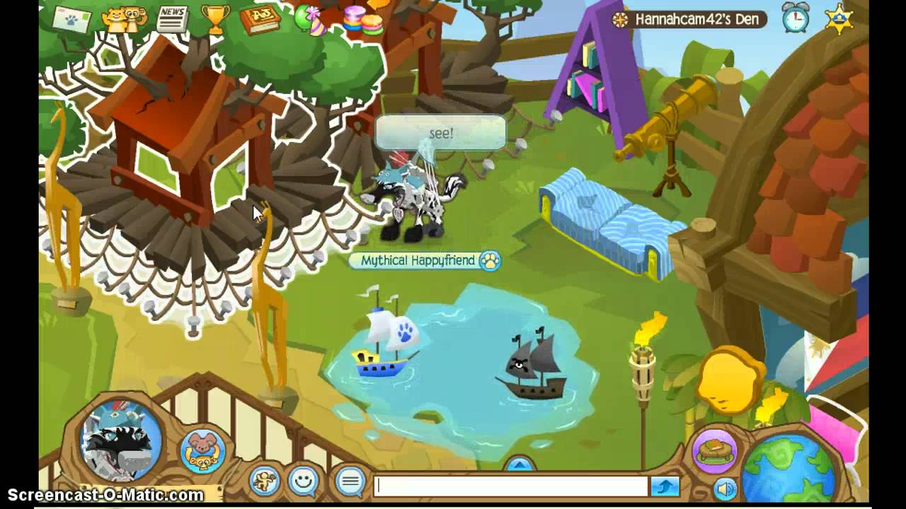Animal Jam : Weird Tree House - YouTube
