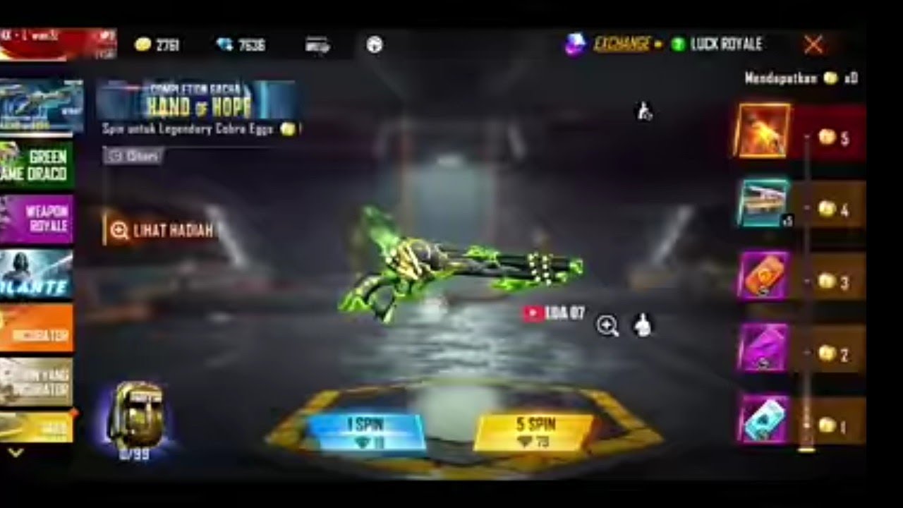 All new gun skin M1887 🤩 - YouTube