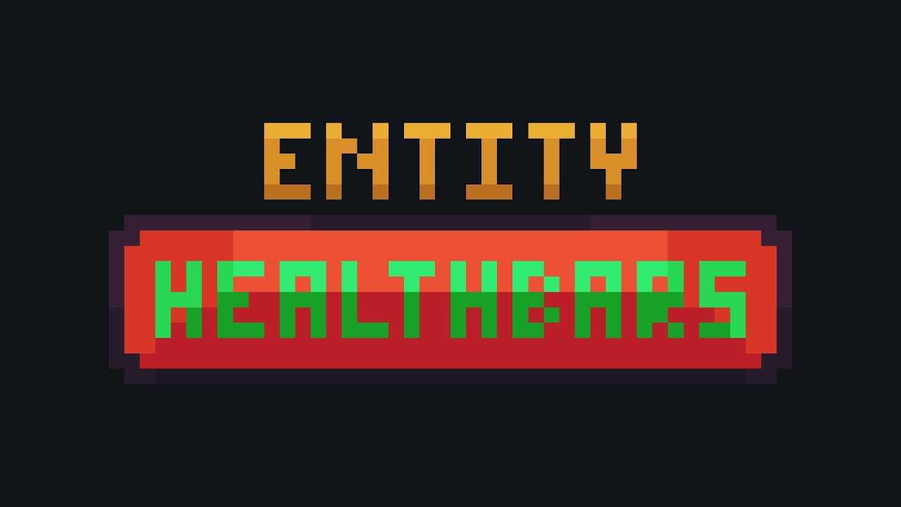 Entity Healthbars - The Pack That Adds Healthbars To All The Entities ...