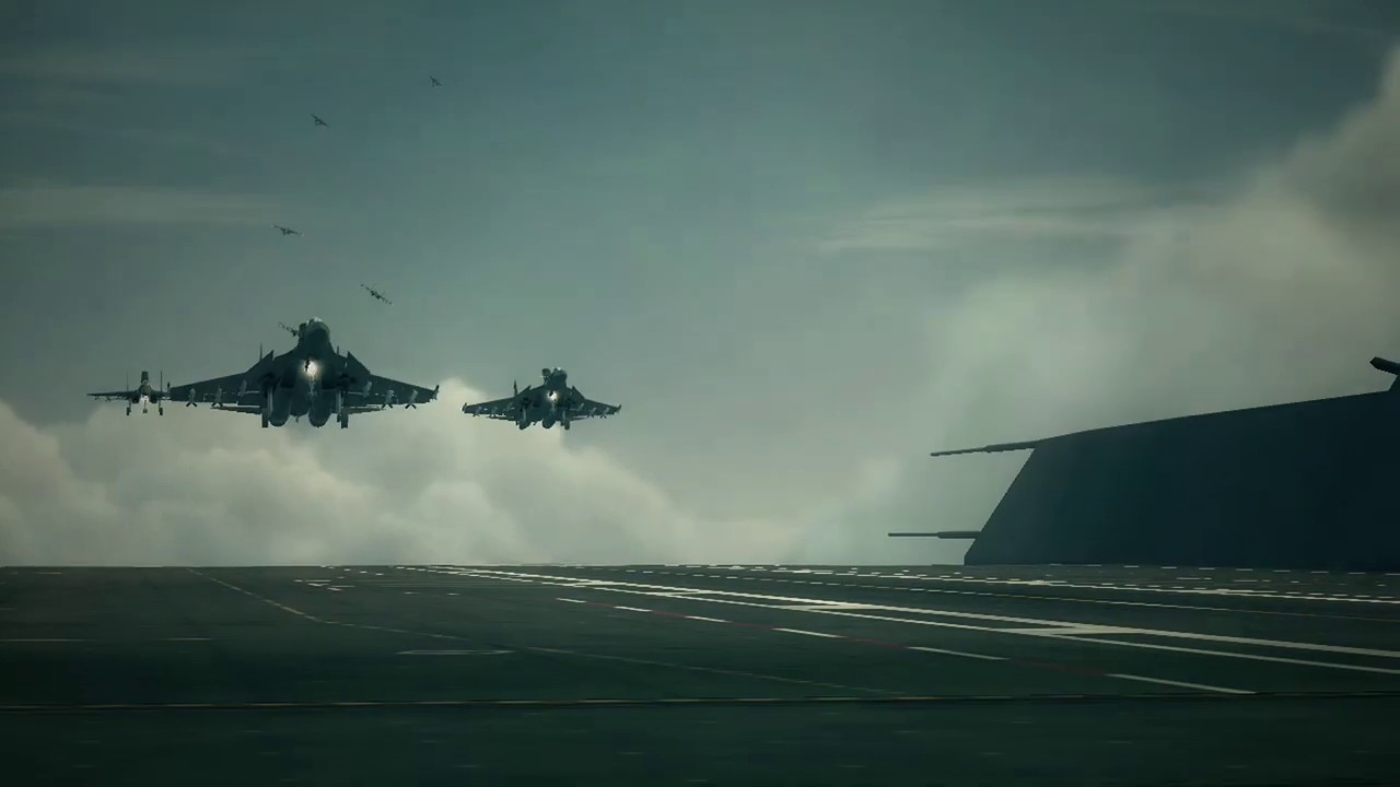 ACE COMBAT 6 Mission 9 Heavy Command Cruiser - YouTube