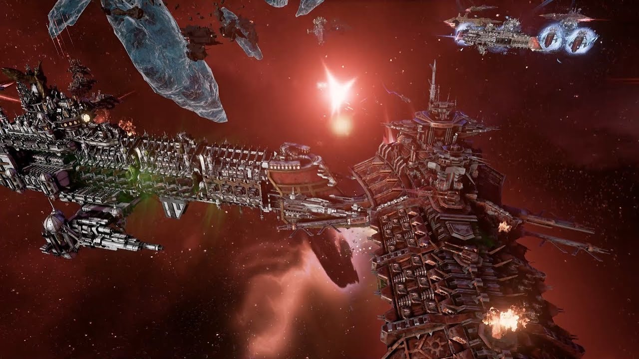 Imperial Navy (The Inquisition) vs Chaos! Rank 137 - Battlefleet Gothic ...