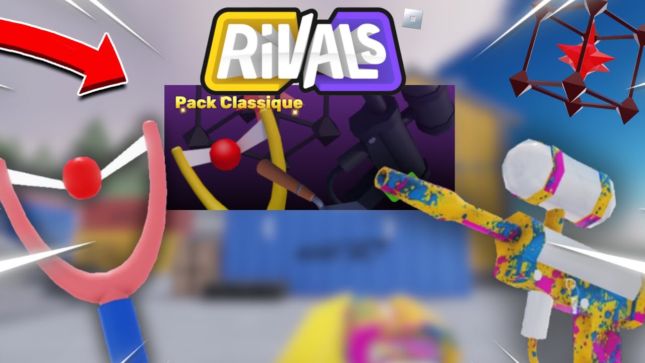 BEST ARMES sur ROBLOX RIVALS ! (Pack 20euros) - YouTube
