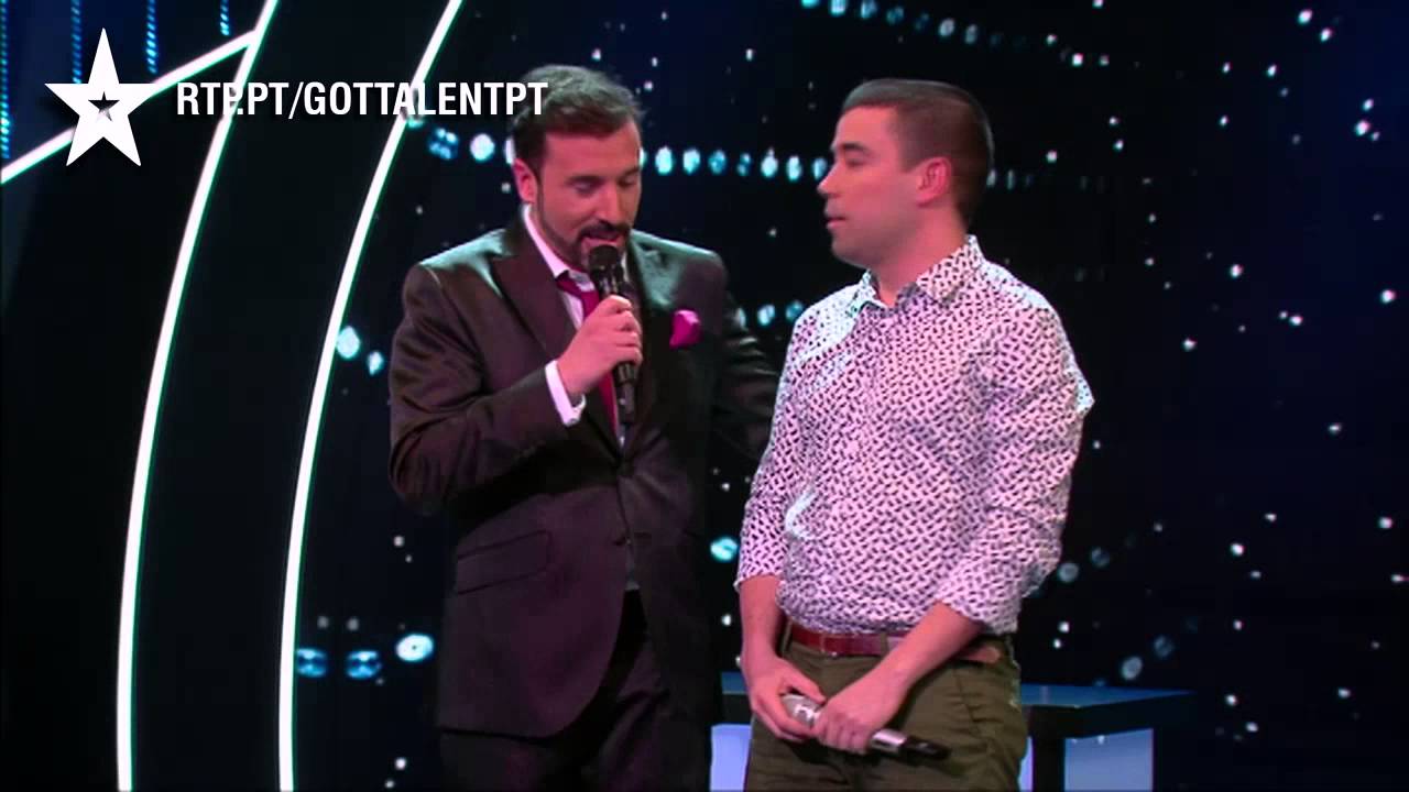 HUGO ROSA - GALA 01 - GOT TALENT PORTUGAL 2015 - YouTube