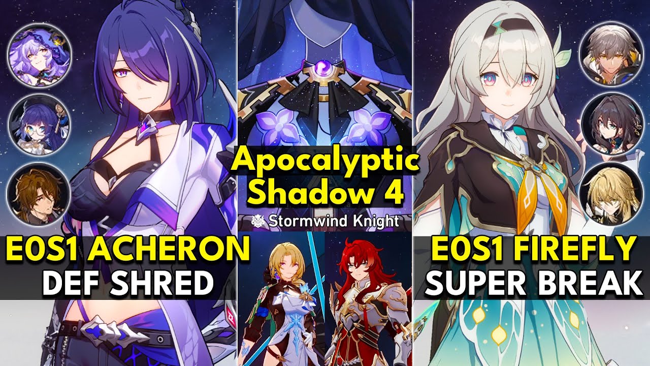 E0S1 Acheron Def Shred & E0S1 Firefly Super Break | Apocalyptic Shadow ...
