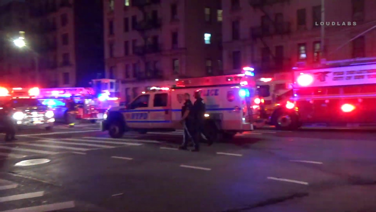 Car vs NYPD 28 Precinct House in West Harlem - YouTube