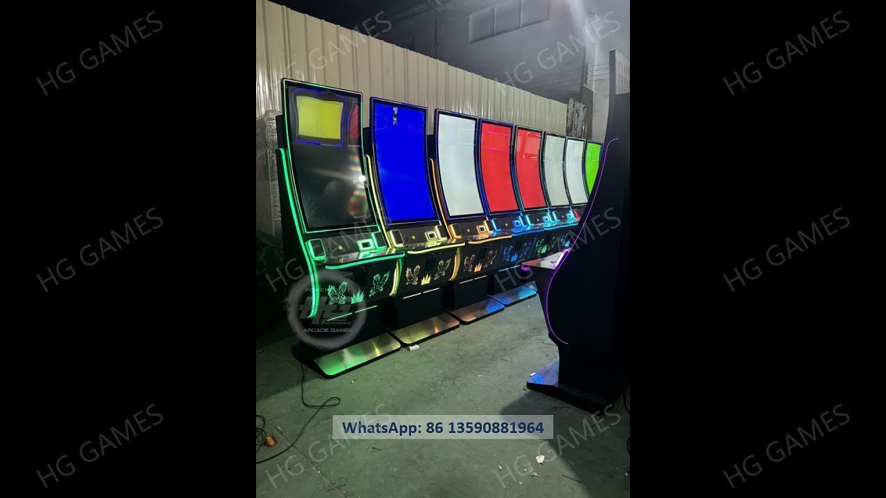 Fusion 6 Skill Cabinet 43" Vertical Slot Machine For Sale - YouTube