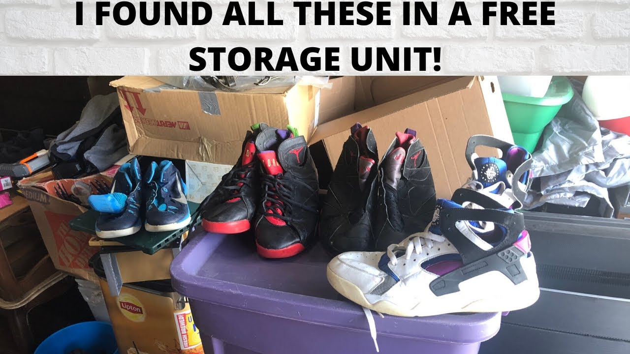 LOOK AT WHAT I FOUND IN A FREE ABANDONED STORAGE UNIT! - YouTube