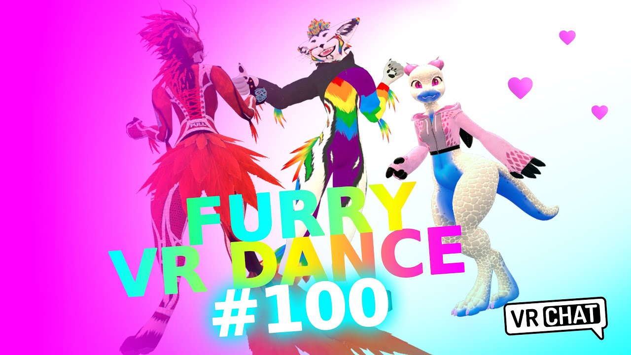FURRY VRChat Dance: Live Stream #100 🐾 - YouTube