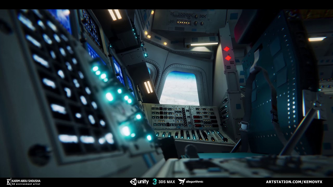 Unity SpaceShip Animation - YouTube