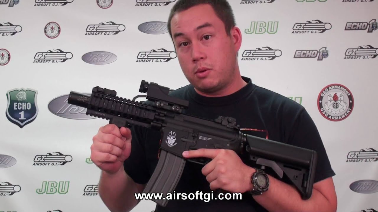 Airsoft GI - Brand New Airsoft GI G4 AEG Features - YouTube