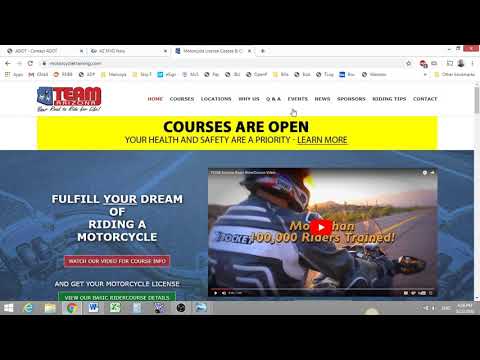 How to get your motorcycle endorsement or license online in Arizona ...