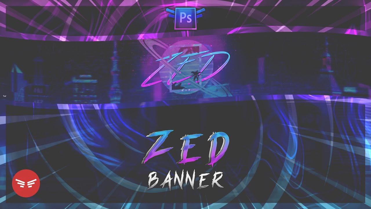 Speed Art - Zed CHANNEL BANNER - YouTube