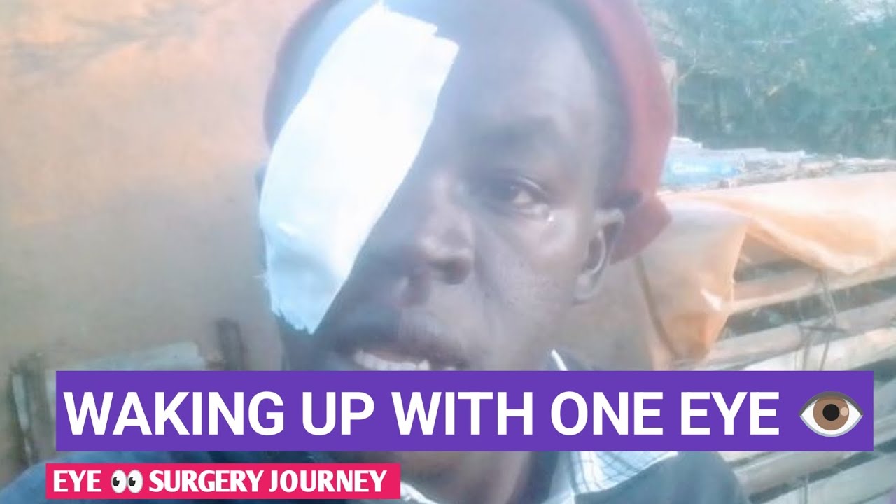Waking up with ONE EYE 👁️| EYE 👁️ SURGERY JOURNEY - YouTube