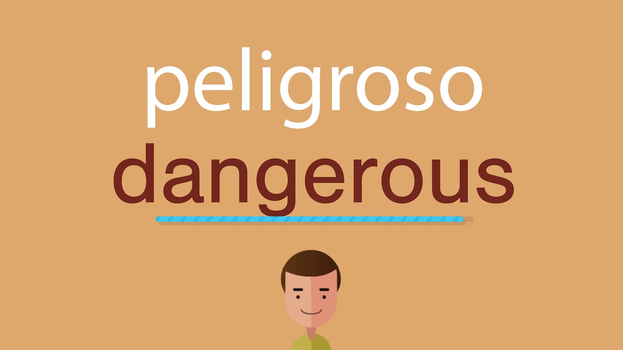 Cómo se dice peligroso en inglés - YouTube