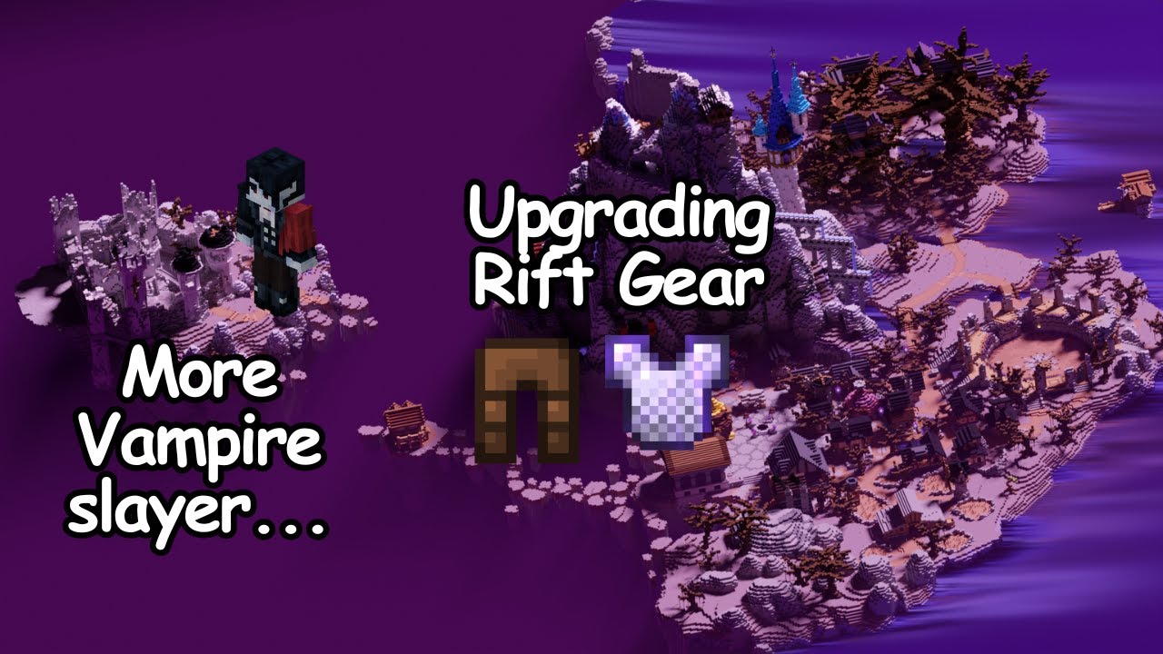 Doing Vampire Slayer & Upgrading my gear // Hypixel Skyblock - YouTube