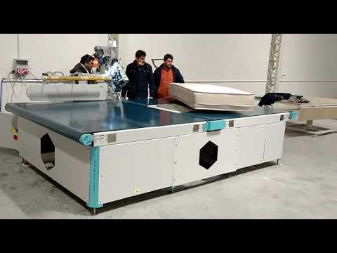 Automatic tape edge machine .