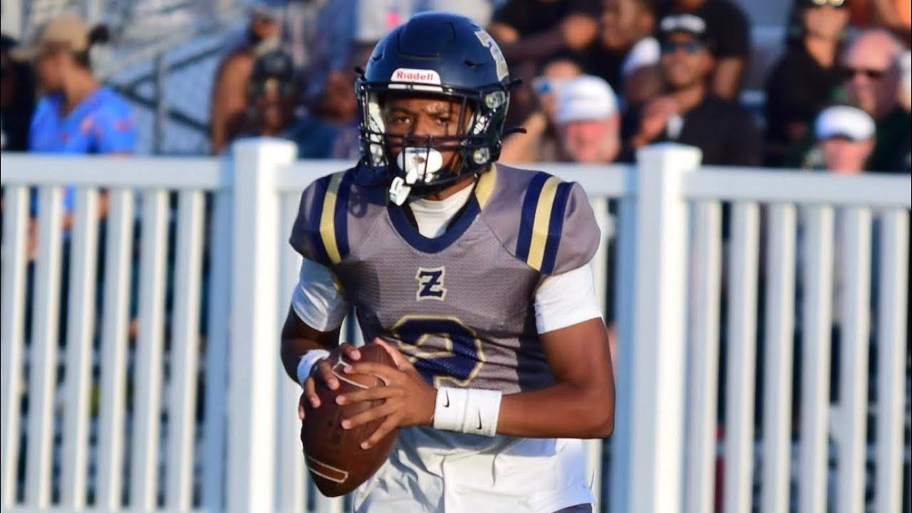 Varsity Spring - ZCA v. TC - Class Of 2028 QB- Daniel Terry #2 - YouTube