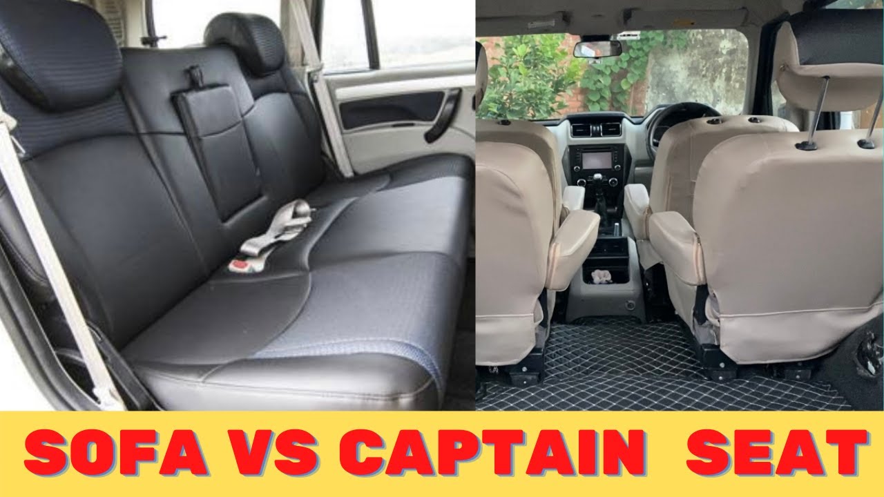 sofa vs captain seats comparison 2022 | 2022 sofa vs captain seats ...