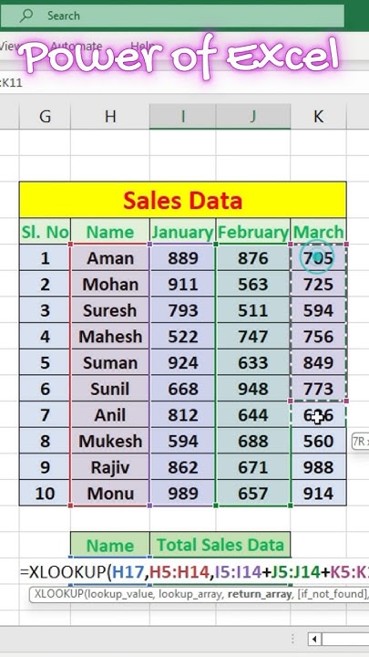 Xlookup formula in ms excel | #excel #exceltips #exceltricks #excelformula #excelformulas # ...