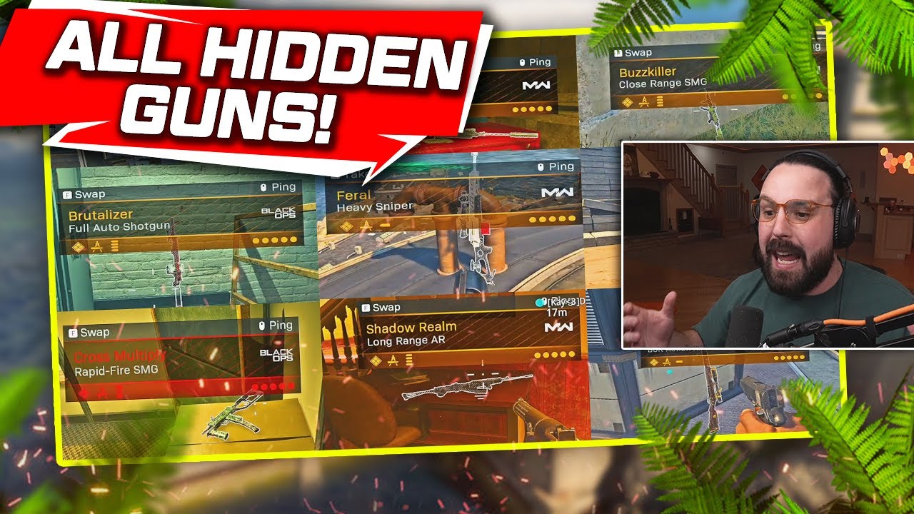Every " HIDDEN " Weapon Location on the NEW Rebirth Island Map Update ...