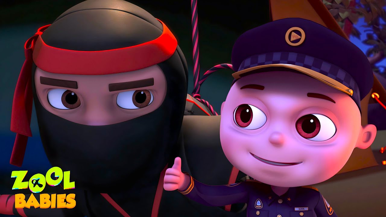 Zool Babies Cop And Thief Episode - Part 3 & More | Zool Babies Series ...