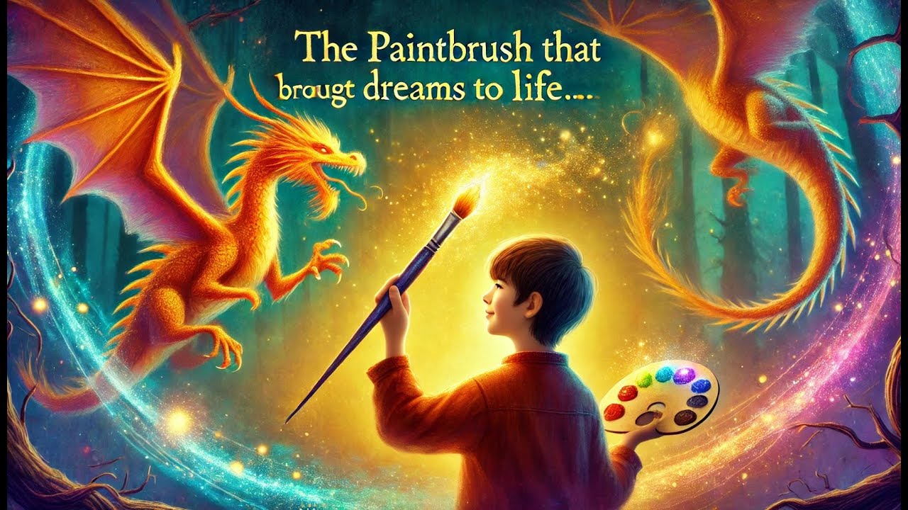 The Magic Paintbrush : A folktale from China #moralstories #motivation ...