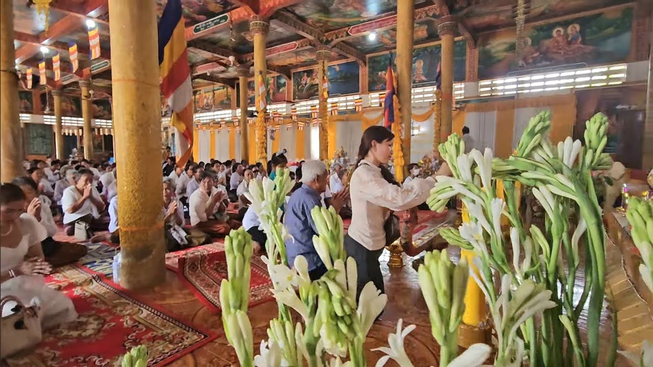 Khmer Bon Katin At Wat Snoeng | Cambodian Annual Festival 2023 ...