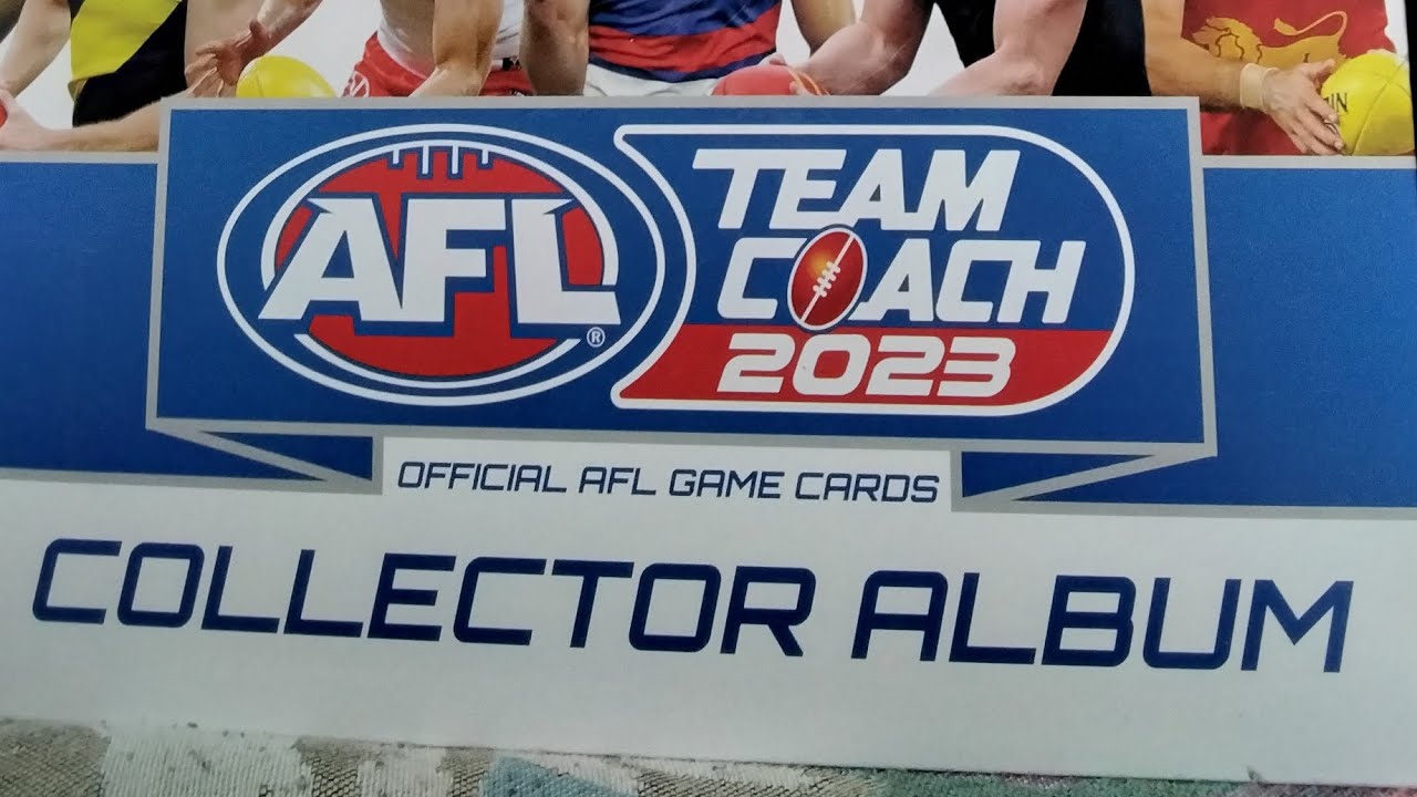 My 2023 AFL Team Coach Album - YouTube
