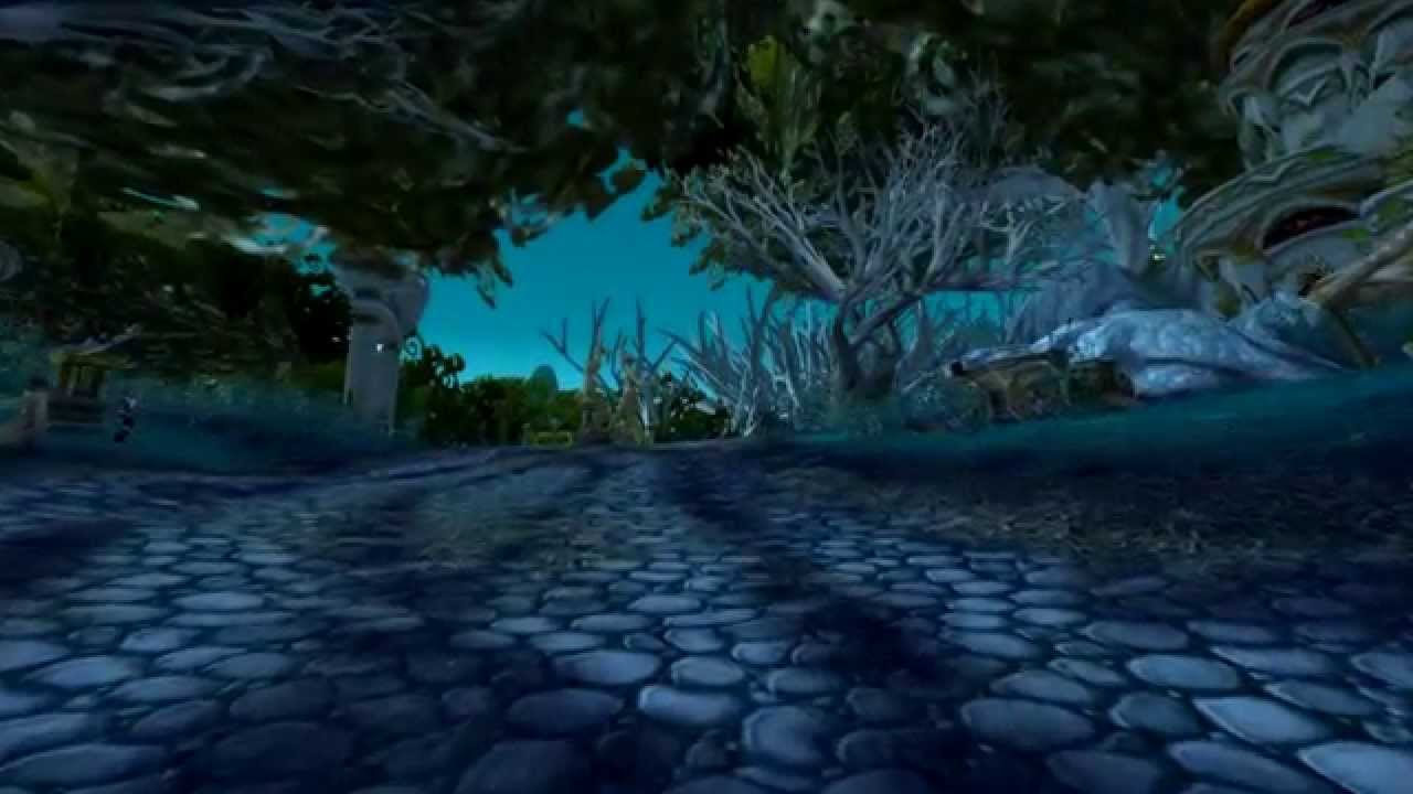 Walking "World of Warcraft" in "Ghostlands" - YouTube
