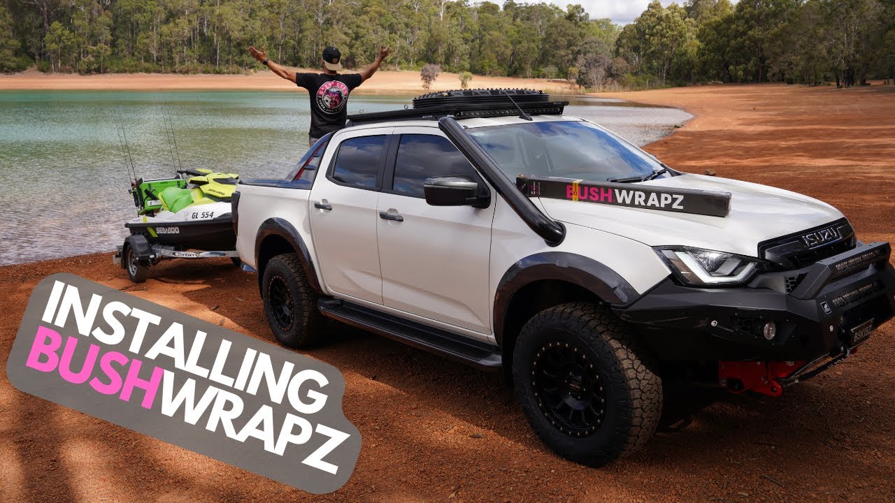 How to install BUSHWRAPZ to your vehicle - YouTube