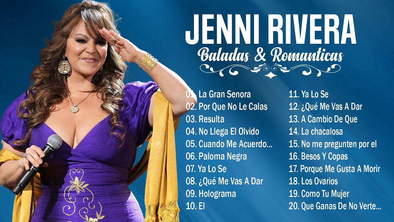 Jenni Rivera Sus Mejores Exitos 30 Grandes Exitos Jenni Rivera