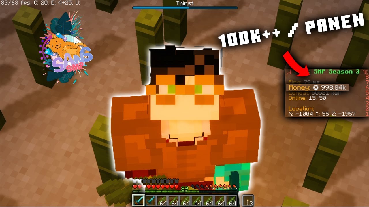 INI RAHASIA RAJA KACUNG GAMING KAYA RAYA!! Eps.9 |SANS SMP S3| - YouTube