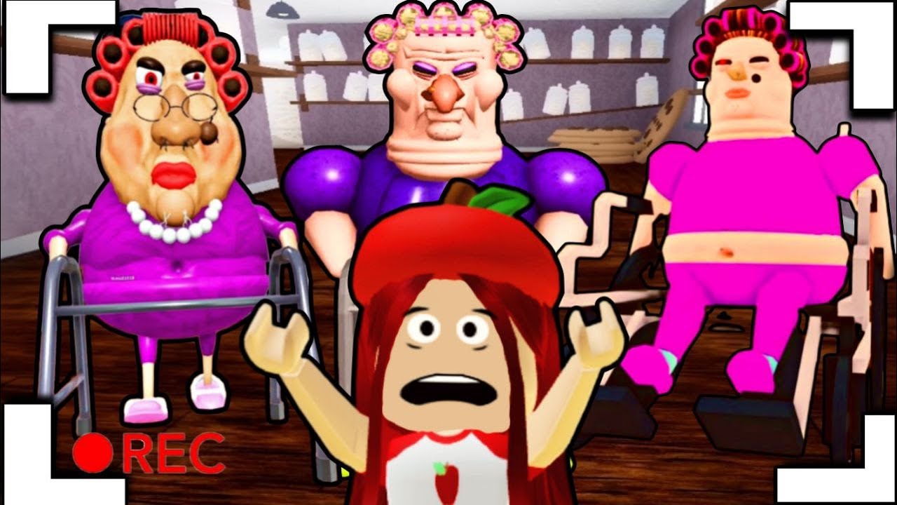 Escape Evil Grandma, Grumpy Gran - Best of Roblox Granny Obby #4k - YouTube