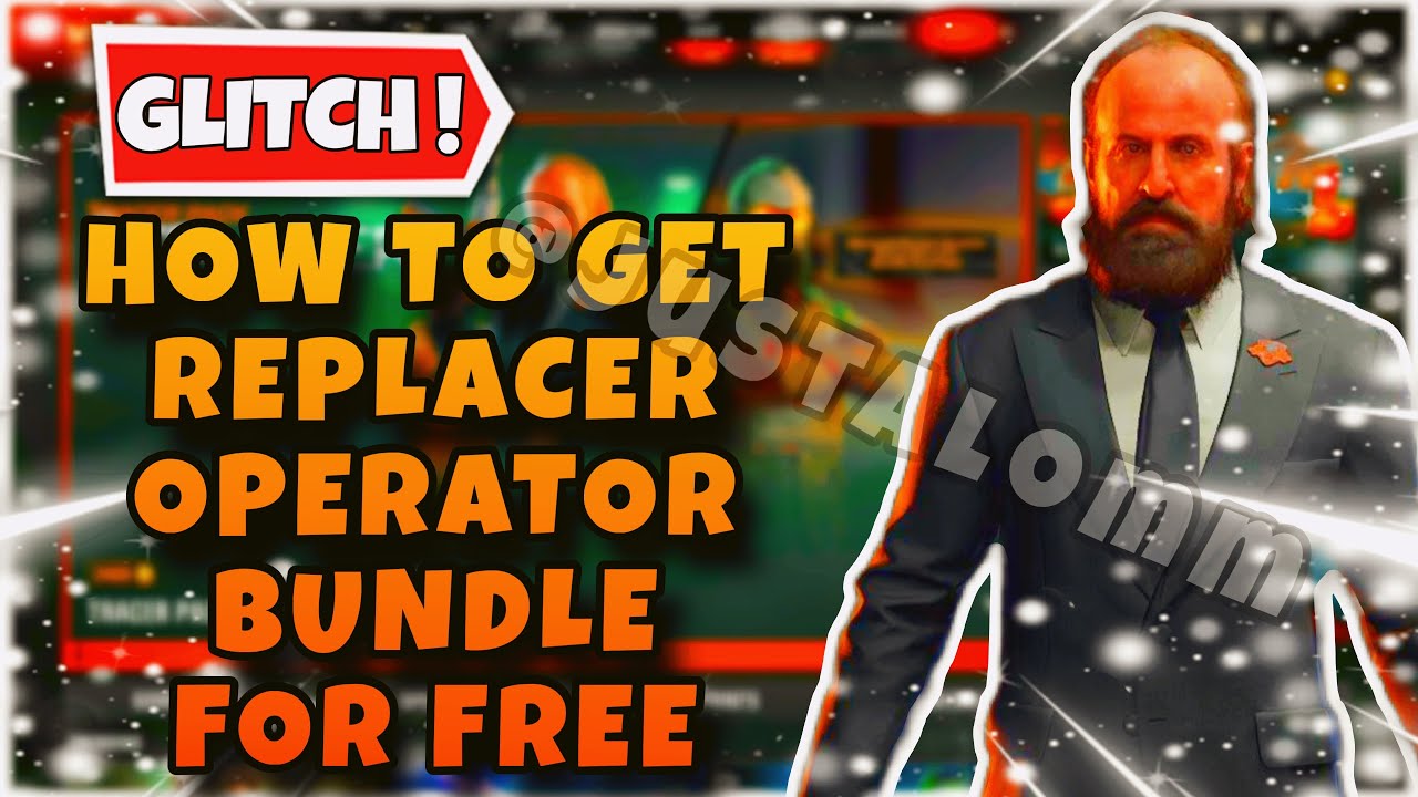 *GLITCH* HOW TO GET REPLACER OPERATOR BUNDLE FOR FREE ON BLACK OPS 6 ...