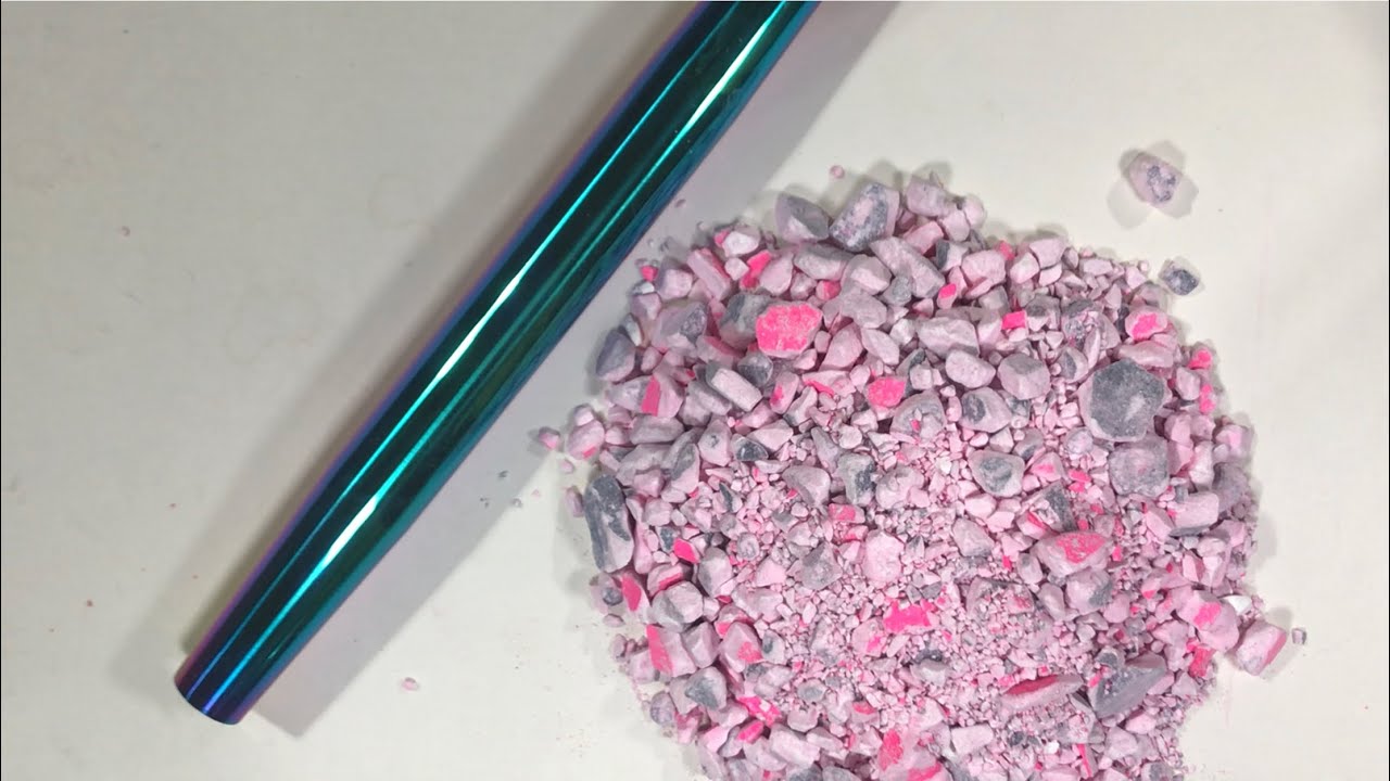 Rolling Pin Crush | Gym Chalk ASMR | Please SUBSCRIBE | - YouTube