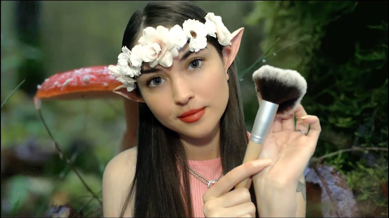 ASMR [ Elf Gives You Personal Attention ] | Rain & Thunder | No Talking ...