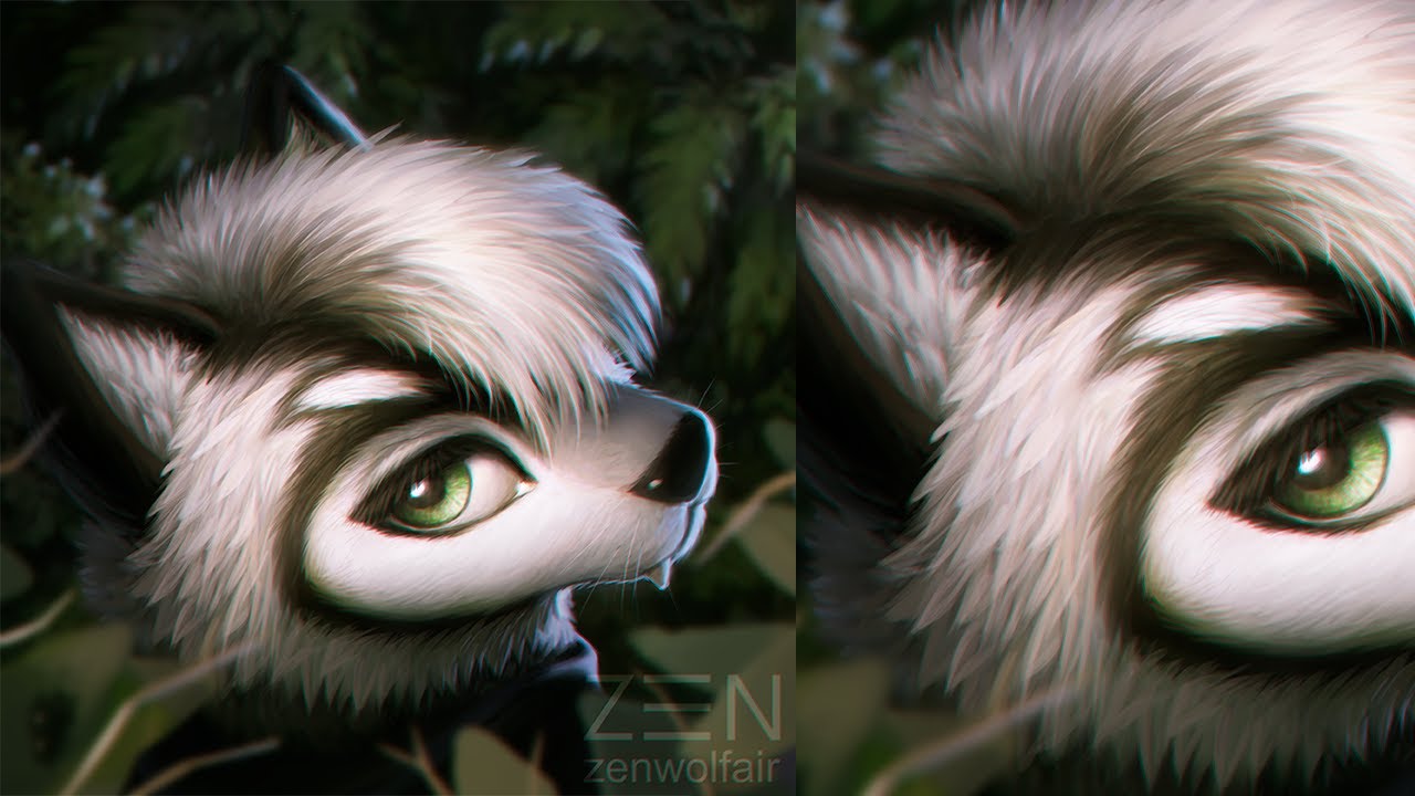 Who I am | Furry art speedpaint - YouTube