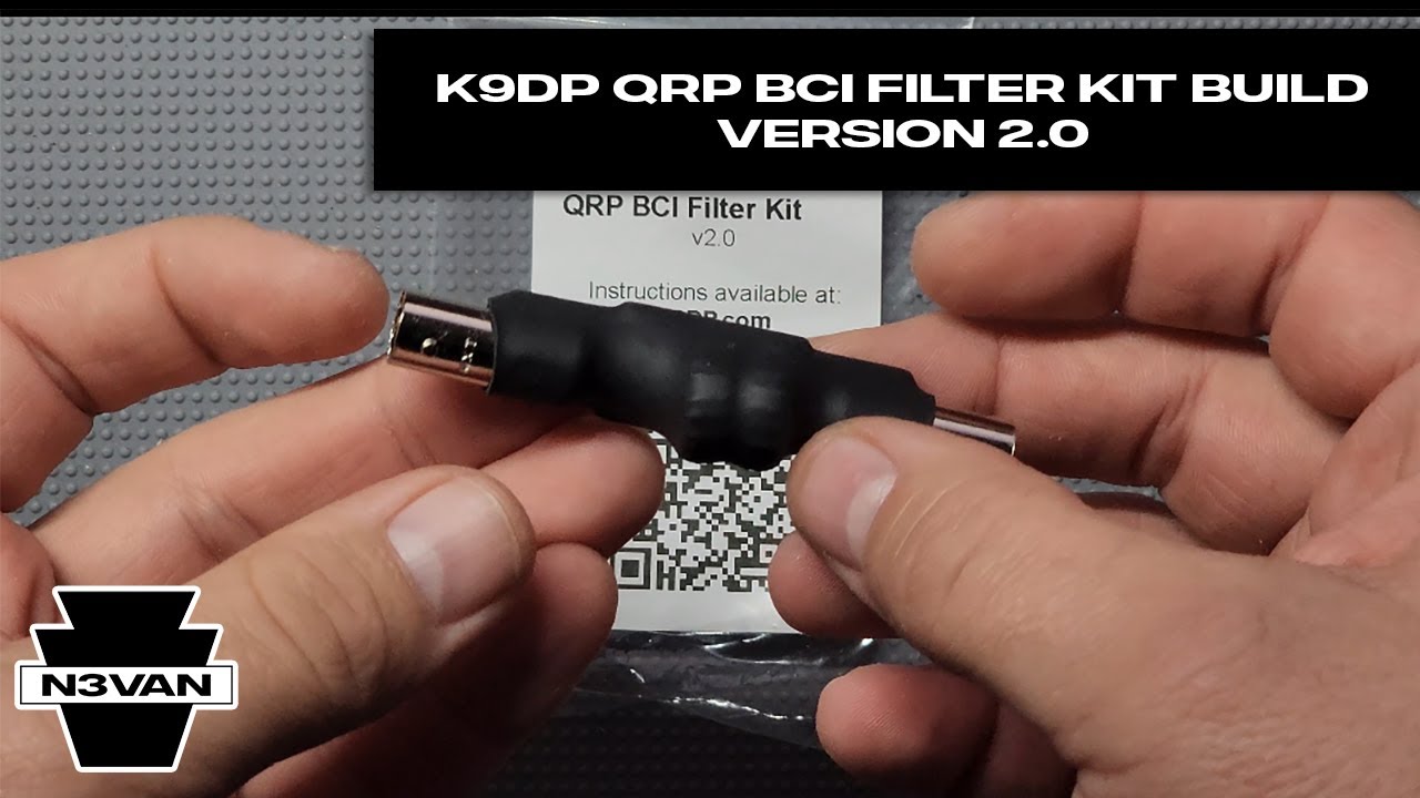 K9DP QRP BCI Filter Kit Version 2.0 Build - YouTube